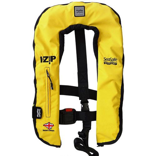 Self-inflating life jacket - I-Zip Life - Soft Yellow - Seasafe Systems ...