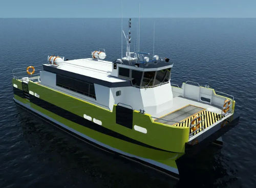 Crew boat - SURFERCAT 1700 - Chantiers Allais - catamaran / inboard ...