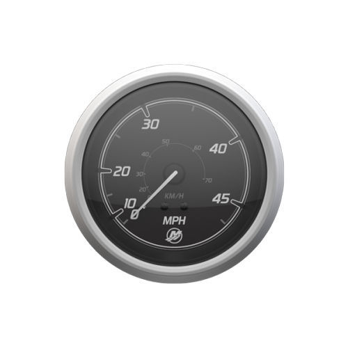Boat indicator - Mercury Outboards - oil pressure / speed / analog