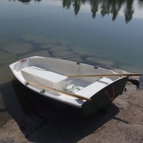 Fishing rowboat - Micro Petrel 8 - Devlin - plywood