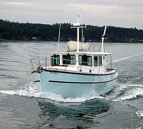 Inboard trawler - Kokanee 38 - Devlin - custom