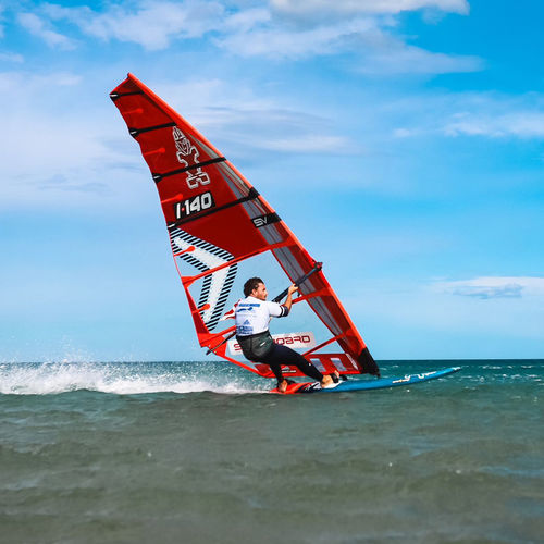 Fast windsurf board - iSONIC - Starboard - speed / carbon