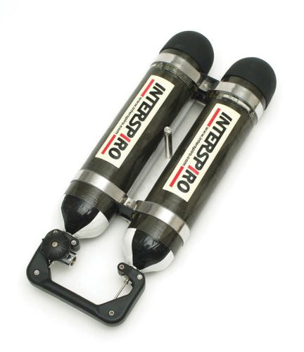 Oxygen scuba tank - DIVATOR LITE - Interspiro - composite