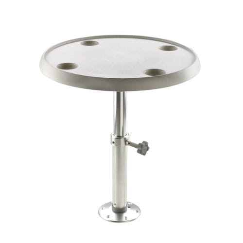 Boat table - TPM5070 - VETUS - adjustable / removable / aluminum