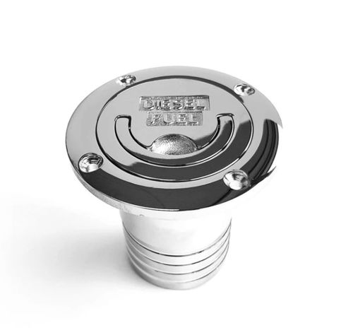 Locking deck fill - FCAPDF series - VETUS - fuel tank / brass