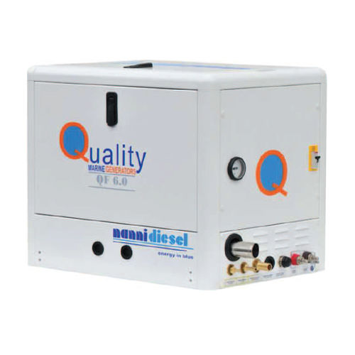Diesel generator set - QMF 6M - Nanni Industries - for boat / 50 Hz / IP23