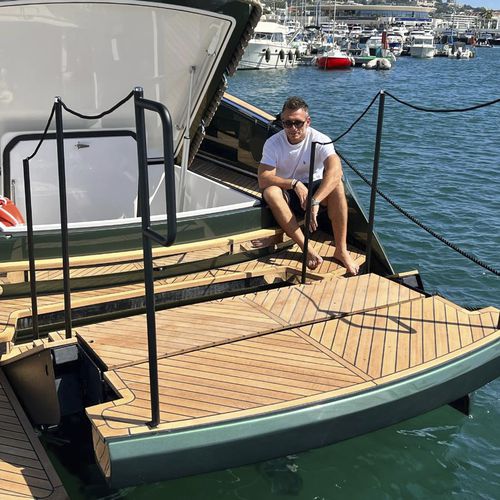 Swim platform - LP 100 PLUS - Besenzoni SpA - lifting / multifunction ...