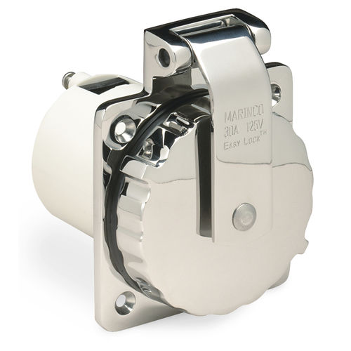 Dock electrical plug - 303SSEL-B - Marinco - male