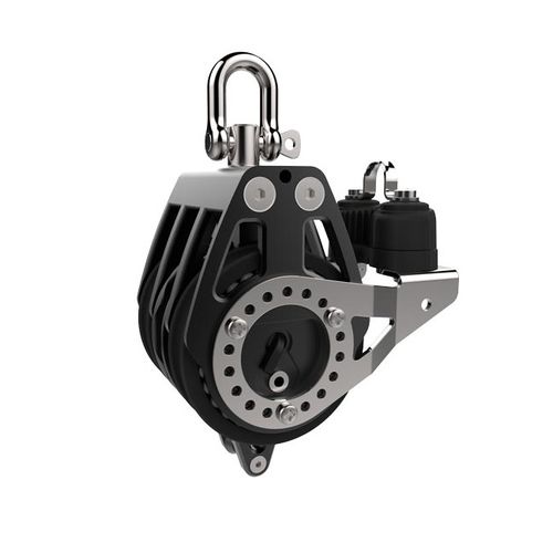Triple block - Racing - LEWMAR - cam cleat / fiddle / ratchet