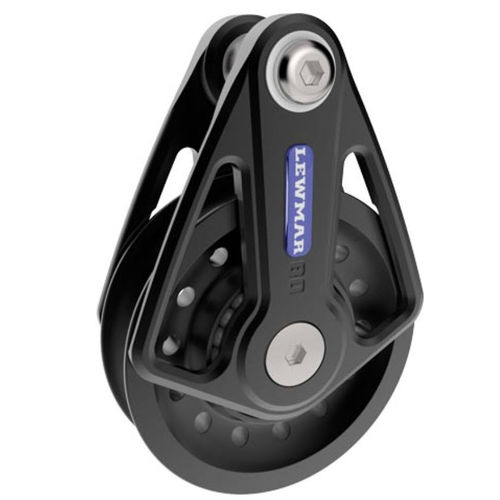 Single block - Racing - LEWMAR - cheek / with ball bearing / max. rope ...