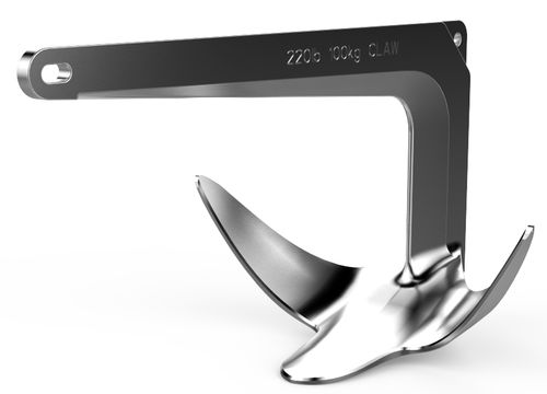Bruce anchor - 00589 series - LEWMAR - for boat / stainless steel