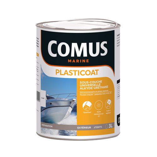 Boat undercoat - PLASTICOAT - COMUS MARINE - for wood / for steel / for ...