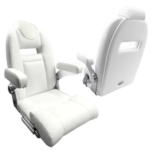 Helm seat - Evolution - Pompanette - for boat / marine / with armrests