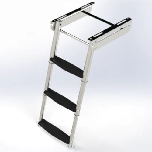 Boat ladder - Armstrong Nautical - telescopic / fixed / boarding