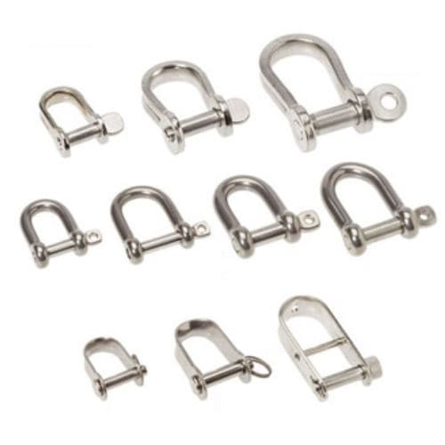 Straight shackle for sailboats - 60 310 - Barton Marine - stainless ...
