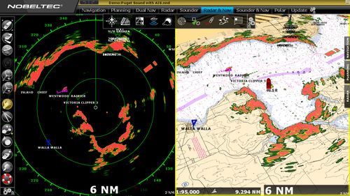 Navigation software - TRIDENT - Nobeltec - for ships / for yacht