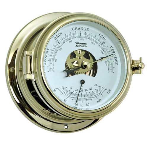 Analog barometer - Endurance II 115 - Weems & Plath - thermometer
