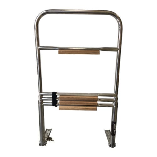 Yacht ladder - MPI-INOX - retractable / boarding / stainless steel