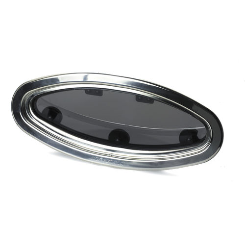 Elliptical portlight - A3320-190CH - RUTGERSON - for boat / opening