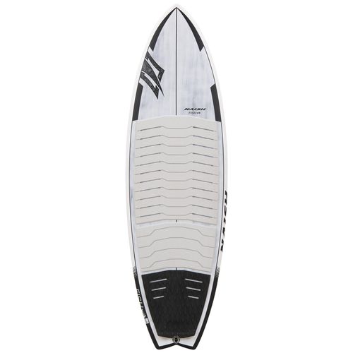 Wave kiteboard - Fish - Naish Kiteboarding - tri-fin