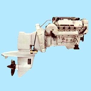 Stern-drive engine - B130 - BMW Marine - gasoline / boating