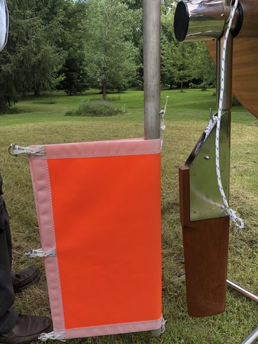 Sailboat emergency rudder blade - CapHorn