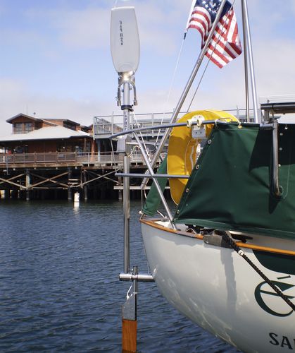 Sailboat wind vane self-steering system - Integrated - CapHorn - standard