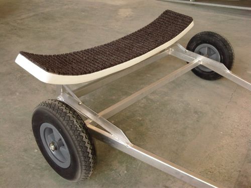 Launching trolley - Aluminium - Devoti Sailing - for sailing dinghies