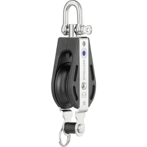 Single block - 3565340100 - SPRENGER - low-friction / with swivel ...