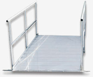 Dock gangway - GWA SERIES - Connect-A-Dock - aluminum / with handrails