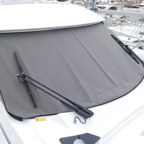 Protective cover - NVequipment - for motor boats / windshield / PVC