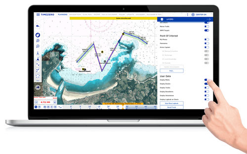 Navigation software - TZ Navigator v3 - MaxSea International - weather ...