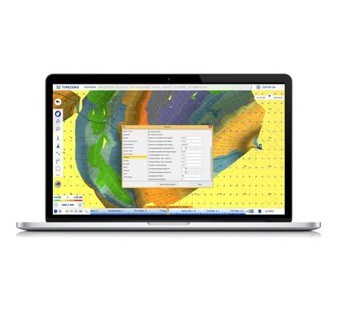 Weather software - TZ Module - MaxSea International - routing / for ...