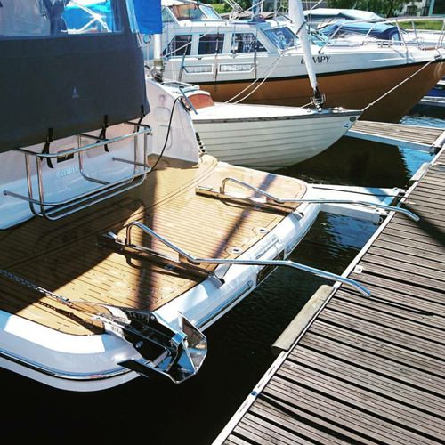 Yacht davit - DD2 - Anchorlift - tender / manual / stainless steel
