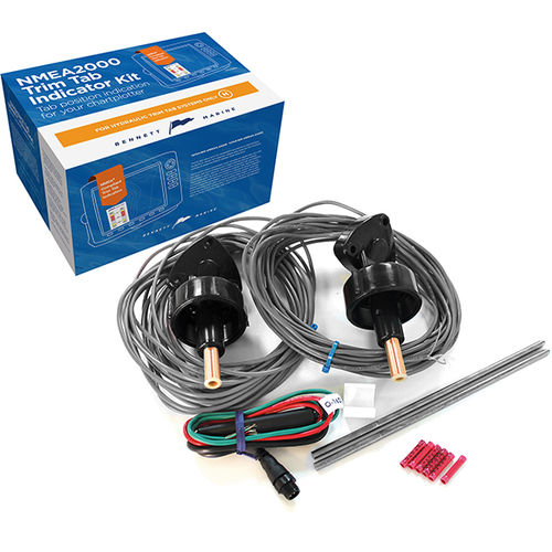 Boat indicator - NMEA 2000 - Bennett Marine - trim tab position / digital