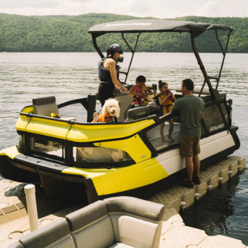 Floating dock - Switch - CANDOCK - modular / drive-on / for marinas