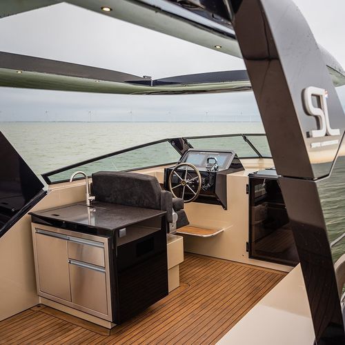 Boat decking panel - Walnut - Flexiteek - American walnut