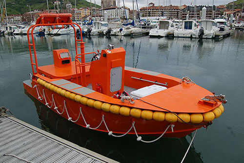 Professional rescue boat - 650 SOLAS - MOGGARO ALUMINIUM YACHTS ...