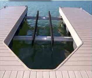 Boat lift - NEL-SUN™ - Golden Boat Lifts & Marine Systems - floating