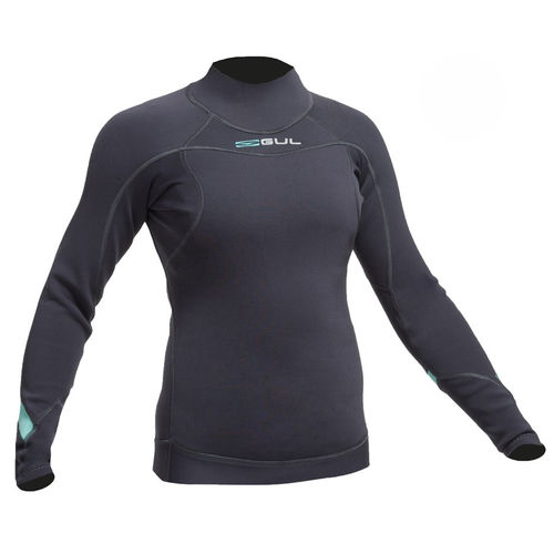 Long-sleeve neoprene top - CODE ZERO - Gul - body / women's / thermal