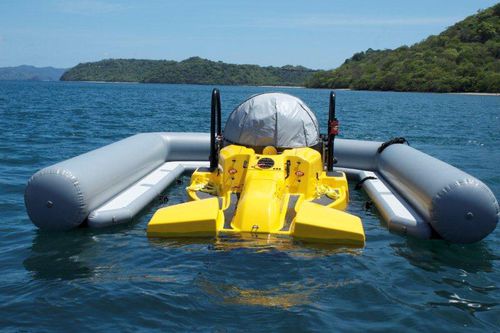 Floating dock - Pen - Wing & Henshaw inflatable Solutions - mooring ...