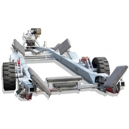 Handling trailer - GS series - Hostar - for shipyards / hydraulic ...