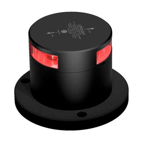 Ship navigation light - 300-114G2-PRO - Lopolight - LED / red / horizontal