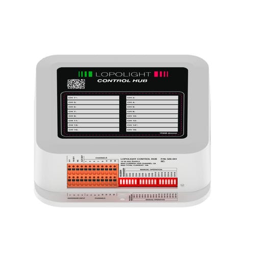 Boat monitoring and control panel - 500-001 - Lopolight - lighting