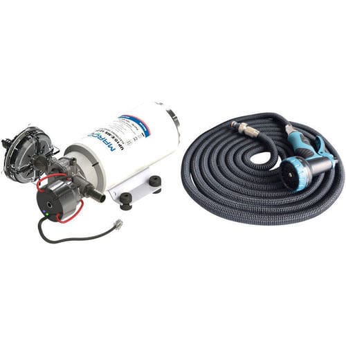 Boat deck washdown kit with pump - DP10/E-MS - Marco