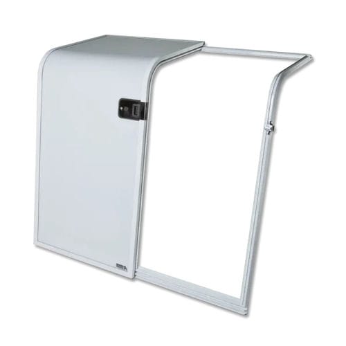 Boat door - A2 series - Pompanette - sliding / aluminum