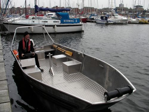 Utility boat - AUB 5.8 - Water Witch Workboats - outboard / aluminum
