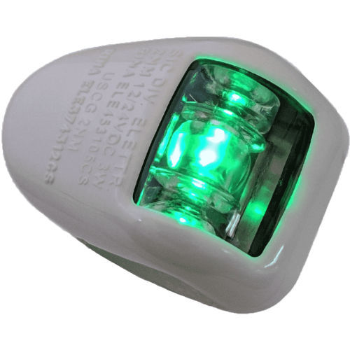 Boat navigation light - EPLF0002 - SIC NAVY - for ships / LED / green