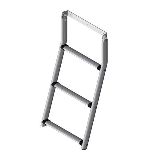Boat ladder - 4251 - NorSap AS - retractable / emergency / transom-mount