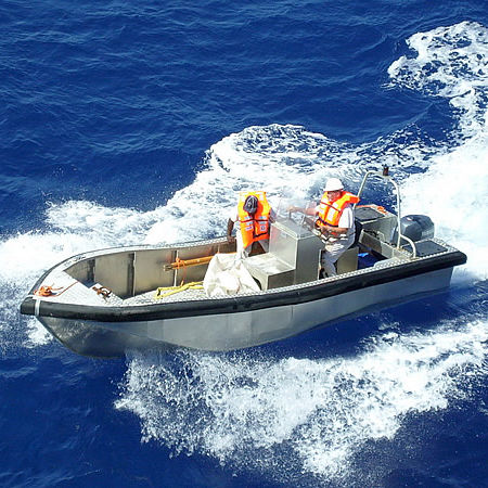 Utility boat - ALN 085 ‘T/T Georgina PG’ - Alnmaritec - outboard / aluminum
